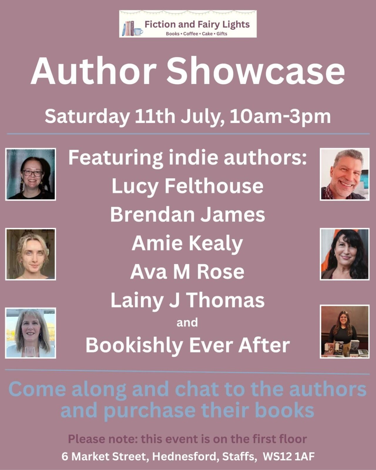 New Event Announcement - Fiction and Fairy Lights, Hednesford ...